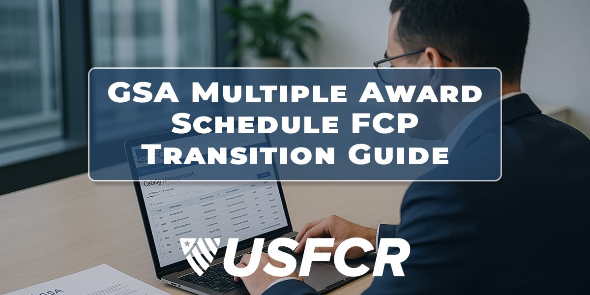 Important Update for New GSA MAS Award Recipients